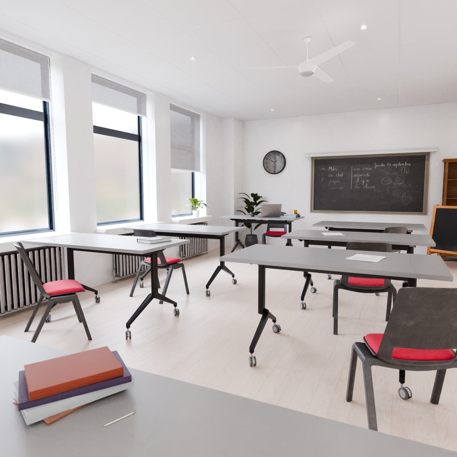 Action Flip Top Mobile Table Product | BDO Furniture