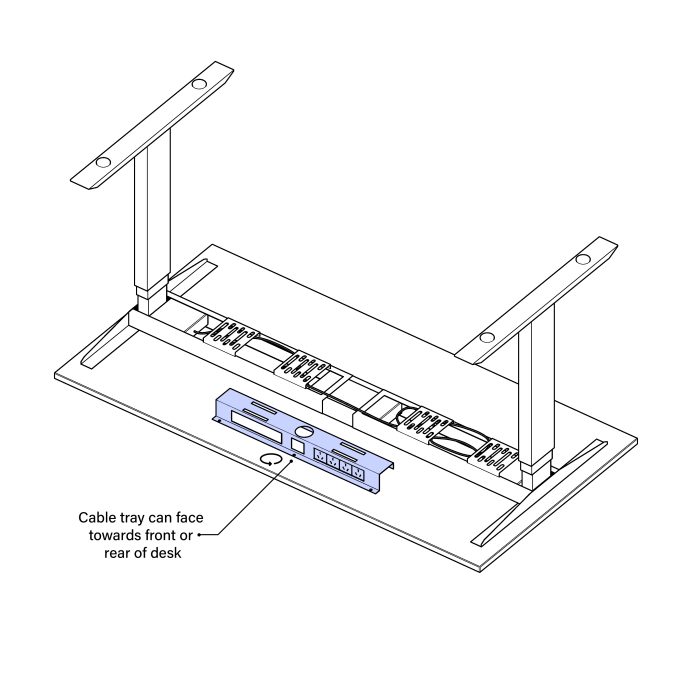 Quality Cable Trays for Office Use | BDO Furniture
