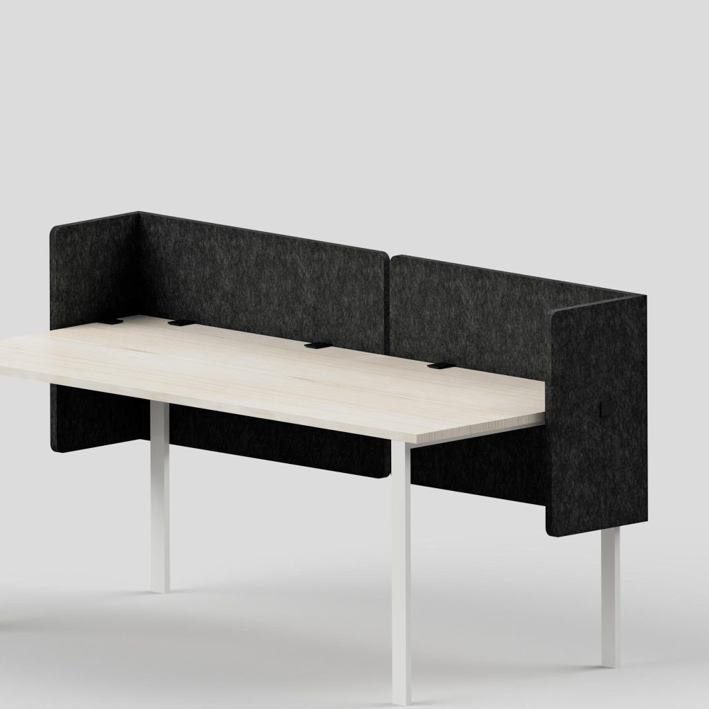 Buy EchoEase Double Surround Desk Screen Online | BDO Furniture