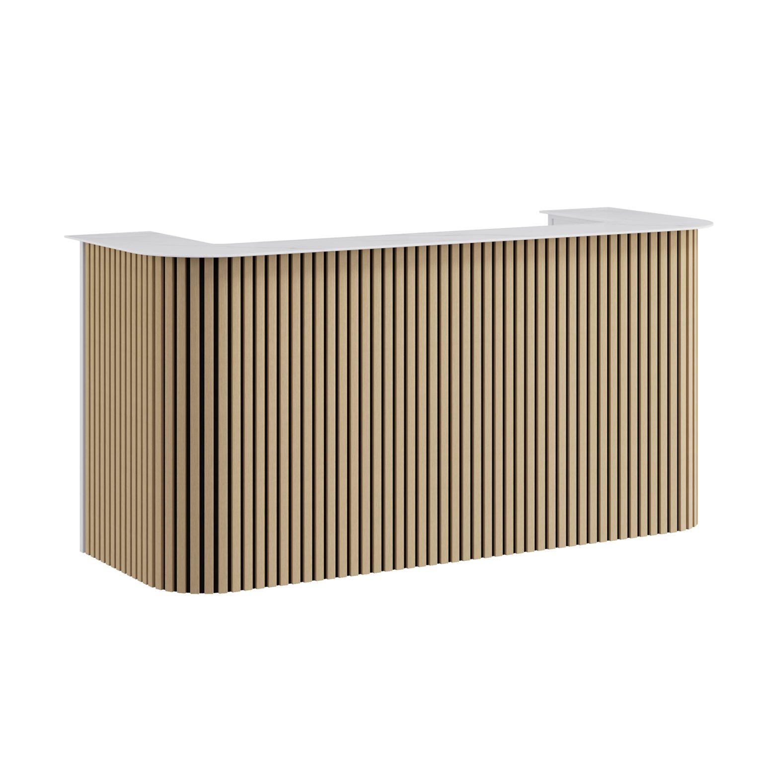 Buy Lumira Reception Counter Desk Online | BDO Furniture