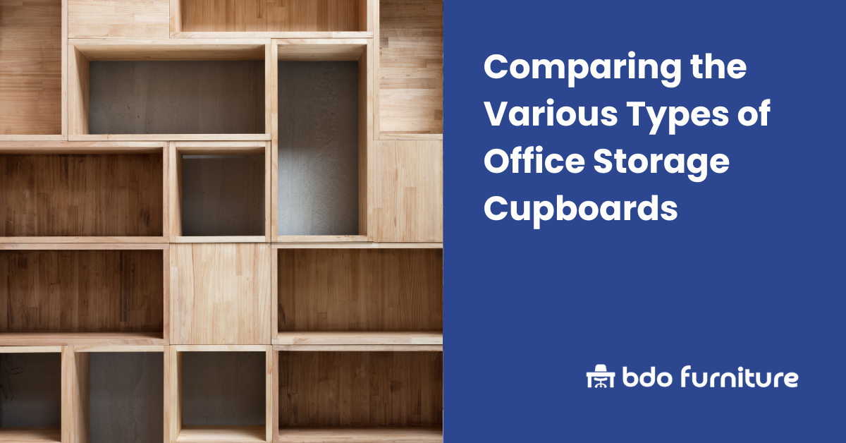 Compare The Different Types of Office Storage Cupboards