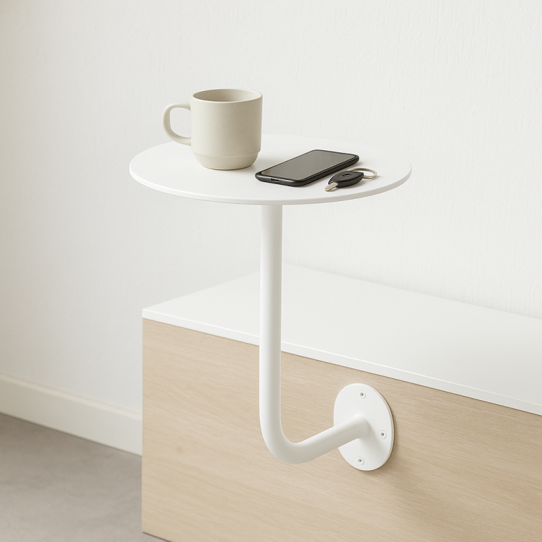 Wall / Bench Mounted Cafe Side Table - BDO Furniture