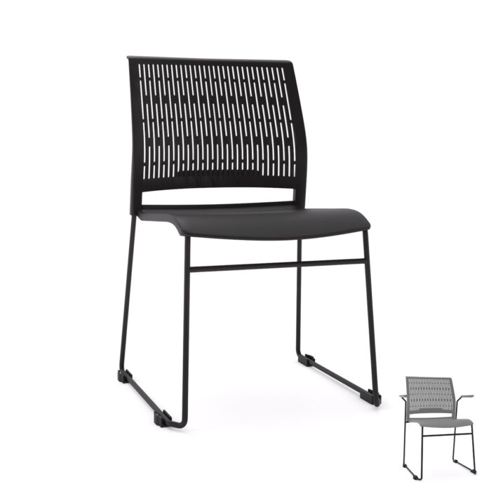 Buy Stax Sled Base Office Visitor Chair Online | BDO Furniture