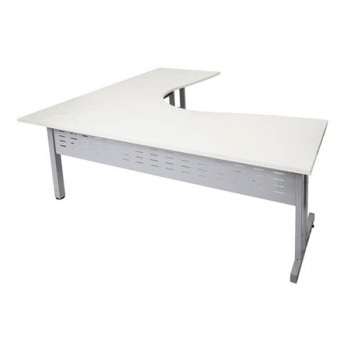 FastX Corner Desk Metal Frame & Modesty Product | BDO Furniture