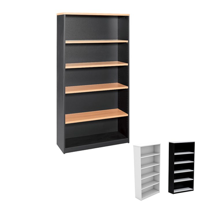 Buy Sheffield Office Bookcase 1800mm Online | BDO Furniture