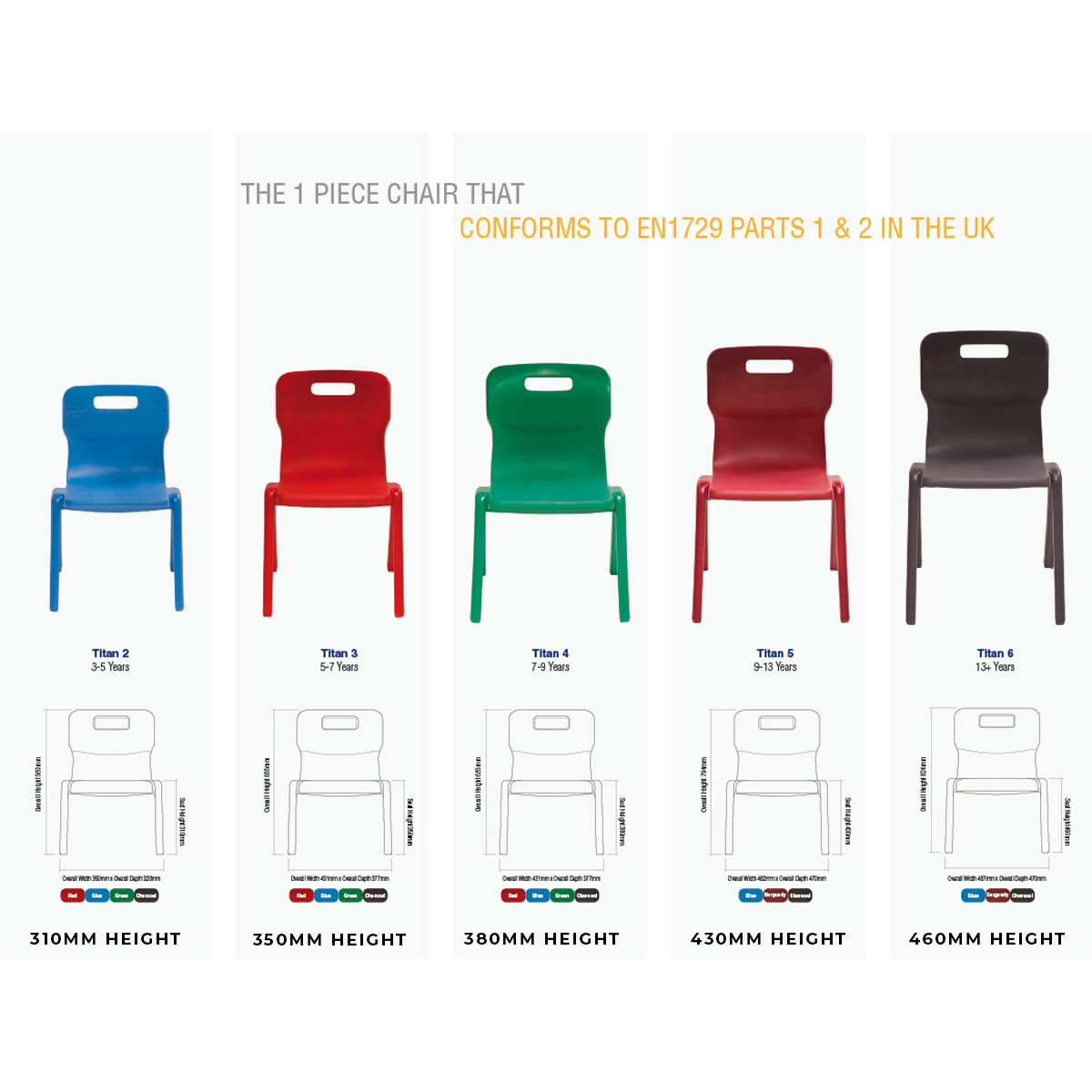 Buy Titan Education Chair Online | BDO Furniture
