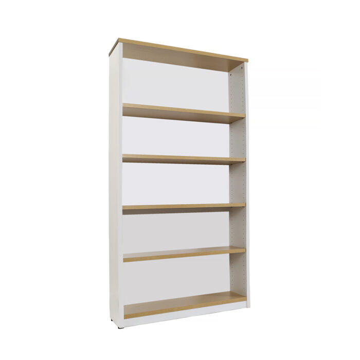 Buy Origo Office Bookcase White Oak Online | BDO Furniture