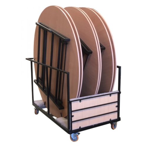 Buy Round Folding Table Trolley 700 Online | BDO Furniture
