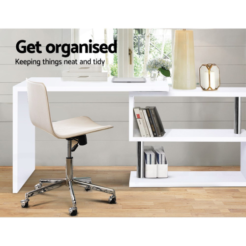 Buy Corner Desks with Bookshelf Online | BDO Furniture