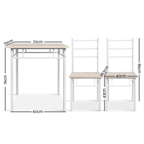 Buy Metal Frame Dining Table Set Online | BDO Furniture