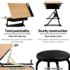 Buy Tilt Drafting Table with Stool Online | BDO Furniture