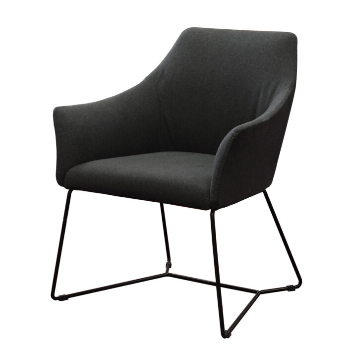 Buy Tulip Metal Sled Base Office Visitor Tub Chair Online | BDO Furniture