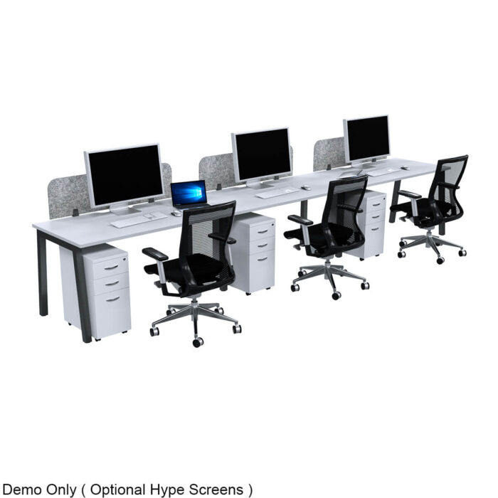 Buy Lean Inline Workstation Online | BDO Furniture Australia