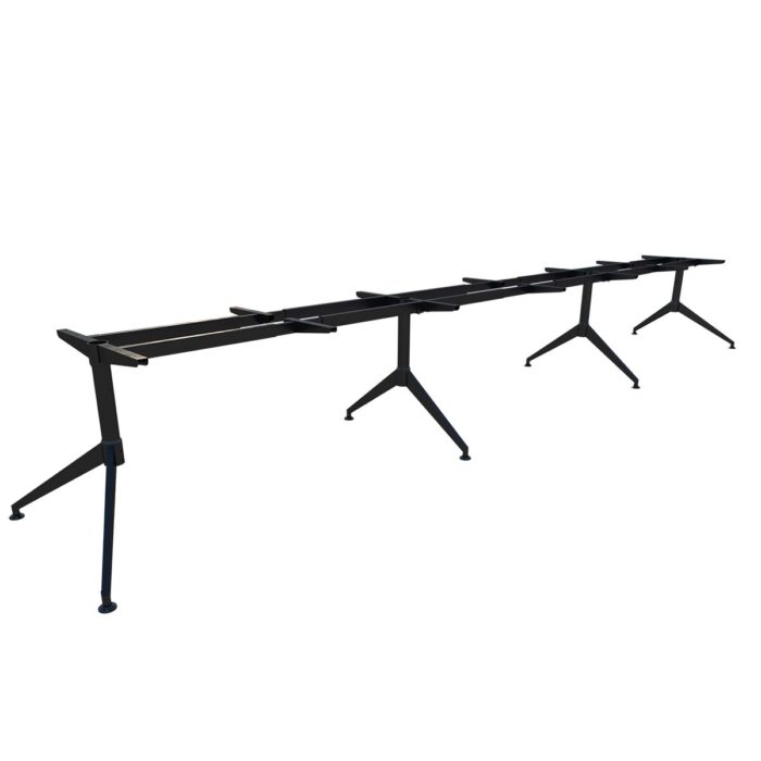 Buy Skylar 4 Leg Single Column Desk Table Frame Online | BDO Furniture