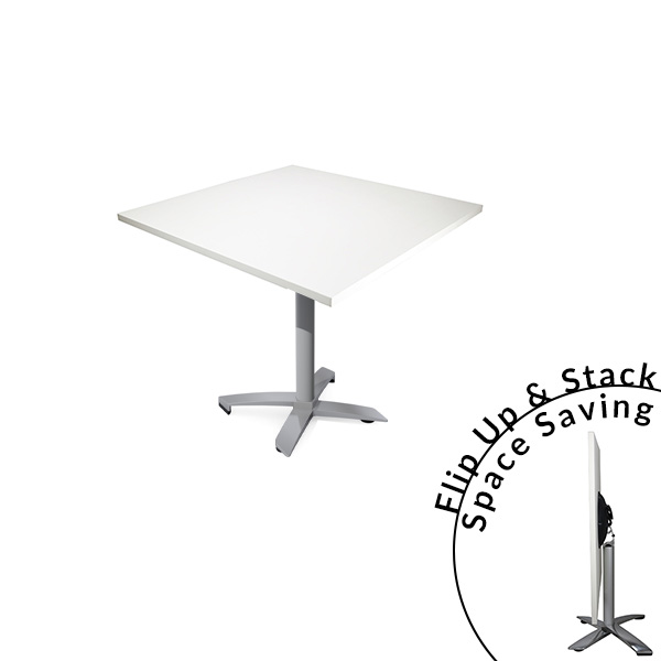 Reno Flip Top Meeting Cafe Table - Square