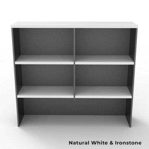 Fusion Office Furniture Corner Desk Hutch | BDO Furniture