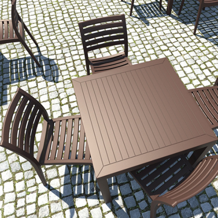 Ares 800mm Square Office Cafe Coffee Table | BDO Furniture