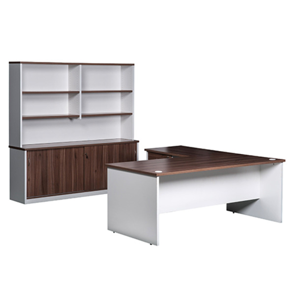 Premier Office Desk with Sliding Buffet & Hutch | BDO Furniture