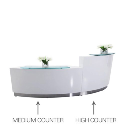 Cove Reception Counter Desk Product | BDO Furniture