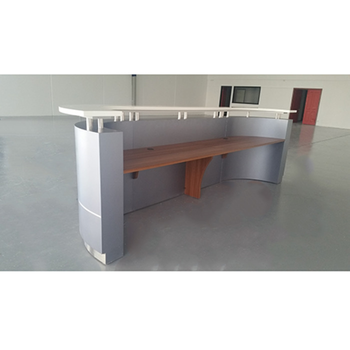 Executive C-Shape Reception Counter Online | BDO Furniture